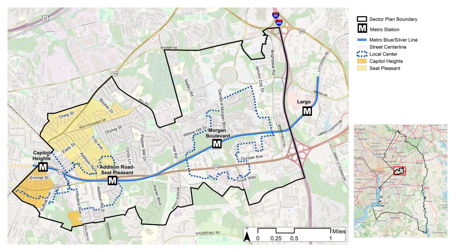 Central Avenue-Blue/Silver Line Sector Plan and SMA - Prince George's County Planning Department
